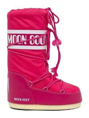 Moon Boot Icon Nylon Boots Magenta