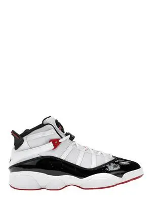 JORDAN 6 Rings Chicago Bulls Sneakers - White/varsity Red/black