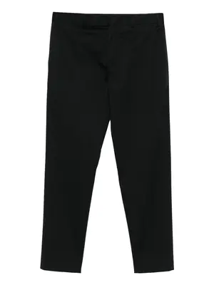 PT TORINO Gabardine Trousers - Black