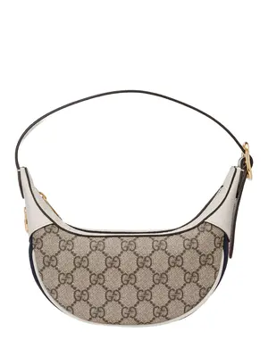 Gucci Ophidia Gg Mini Shoulder Bag - White