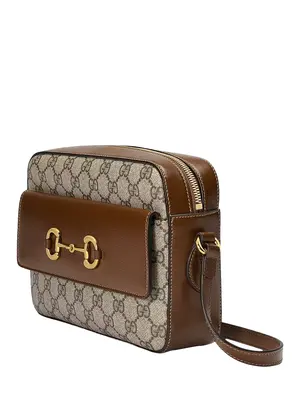 Gucci Horsebit 1955 Small Shoulder Bag - Brown
