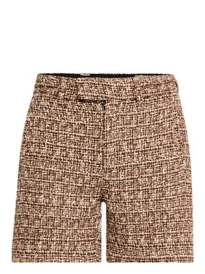 Amiri Boucle Shorts - Chocolate