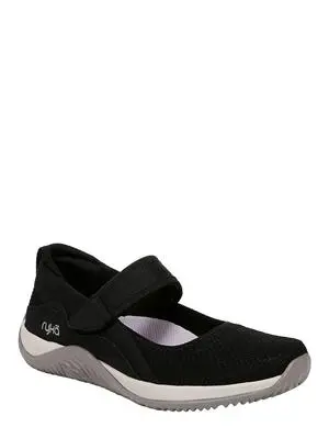 RYKA Echo Knit Mary Jane Sneaker - Black