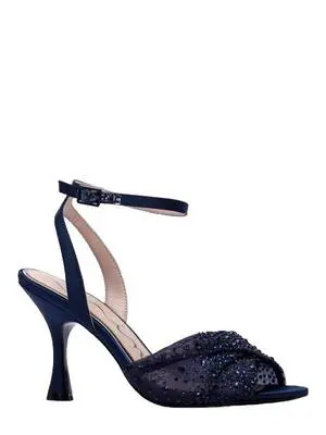 Nina Nina Vida Ankle Strap Sandal New Navy