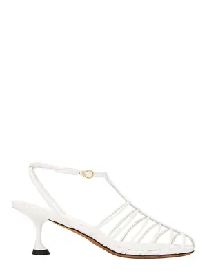Proenza Schouler Tee Cage Sandal - White