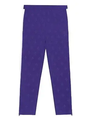 OVO Jacquard Pique Track Pant - Purple