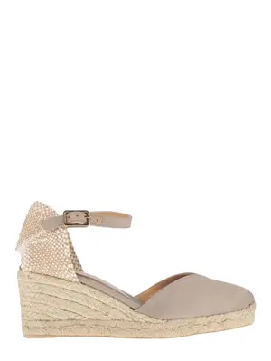 CastaÑer Espadrilles With Wedge Heel - Grey