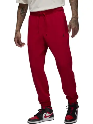 JORDAN Sport Crossover Dri-fit Fleece Pants - Red
