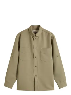 RÓHE Utility Overshirt - Sage