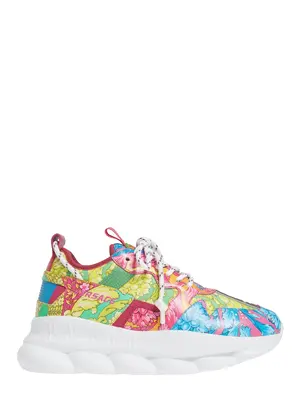 Versace Chain Reaction Sneakers - Multicolor