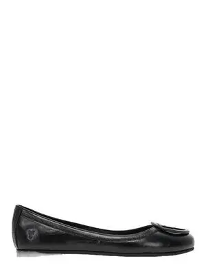 Frye Carson Logo Ballerinas - Black
