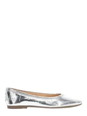 Frye Heather Ballet Flat Silver