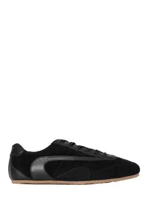 Cos Minimal Leather Sneakers Black