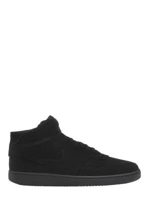 Nike Court Vision Mid High-top Sneakers - Black