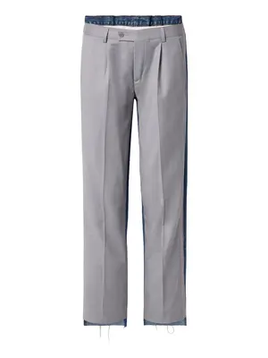 BETTTER Denitrouser Paneled Pants - Gray