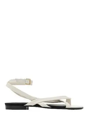 Co Co Leather Sandals Ivory
