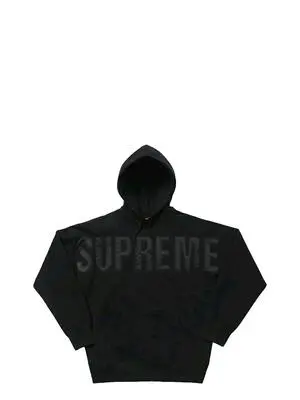 Supreme Banner Pullover - Black