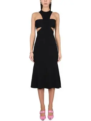 Alexander McQueen Dress With Harness - Black