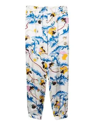 Emilio Pucci Printed Fabric Pants - Multicolour