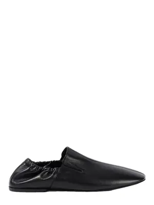 Dries Van Noten Leather Loafers - Black