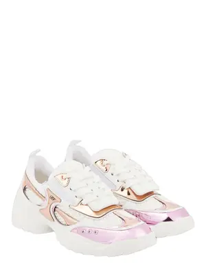ROGER VIVIER Viv' On The Run Sneakers - Pink