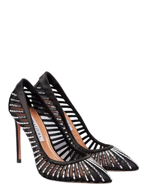 AQUAZZURA Aquazzura Passions Crystal 105 Pumps