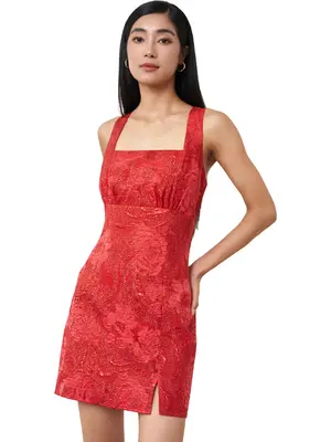 Yumi Kim Ashton Mini Dress - Red