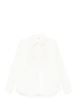 P.a.r.o.s.h Sequin-embellished Shirt - White