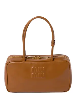MIU MIU Miu Miu Beau Leather Tote