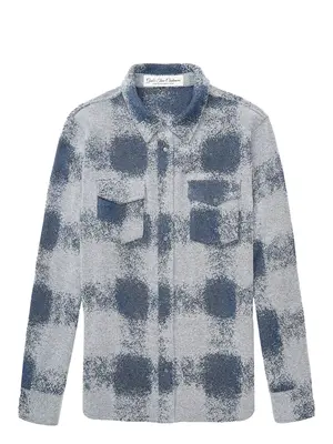 GOD'S TRUE CASHMERE Patterned Shirt - Grey