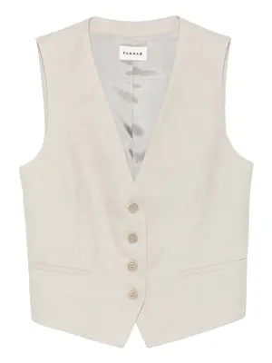 P.a.r.o.s.h V-neck Waistcoat - Grey