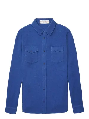 GOD'S TRUE CASHMERE Cashmere Overshirt - Blue