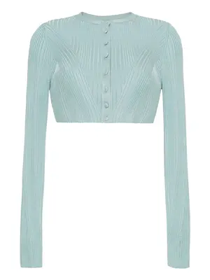 Adam Lippes Glynis Cardigan - Blue