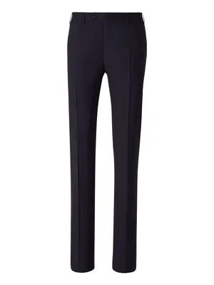 Canali Wool Trousers - Blue