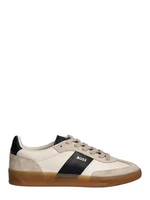 BOSS Suede Sneakers - Neutrals