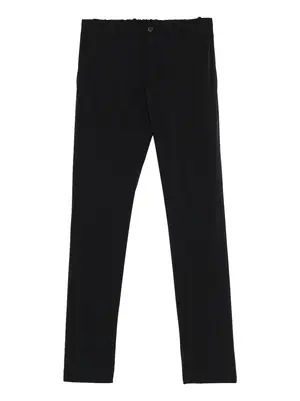 Incotex Tapered Tailored Trousers - Black
