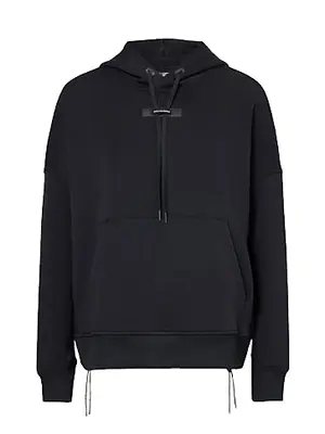 On Relaxed-fit Jersey Hoody - Black