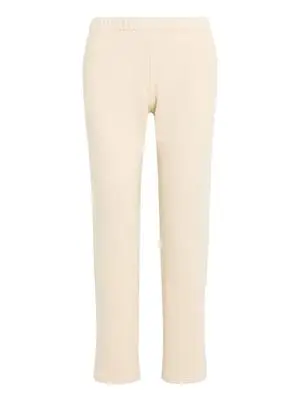 Another Tomorrow French Cotton-blend Terry Track Pants - Ecru