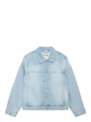 StÜssy Trucker Denim Jacket - Light Wash