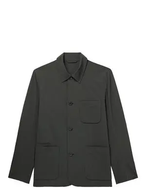 Paul Smith Stretch Recycled-nylon Shirt Jacket - Green