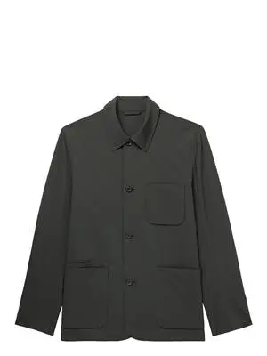 Paul Smith Stretch Recycled-nylon Shirt Jacket - Green