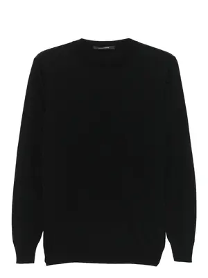 Tagliatore Twin Sweater - Black