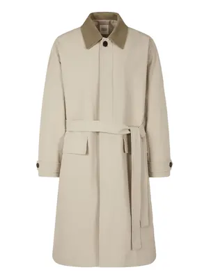 STUDIO TOMBOY Belted Trench Coat - Brown