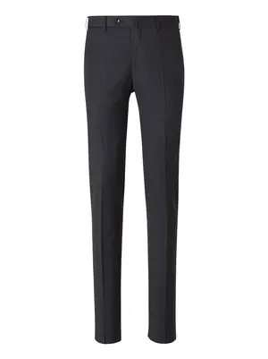 PT TORINO Wool Tailored Trousers - Black