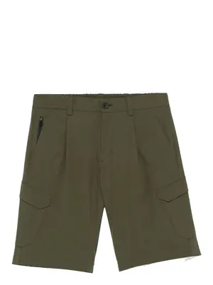 Herno Pleated Shorts - Green