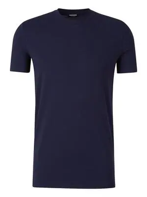 Dsquared2 Logo-embroidered T-shirt - Blue