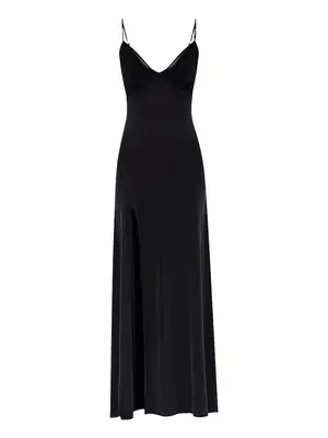 Versace Slip Dress - Black