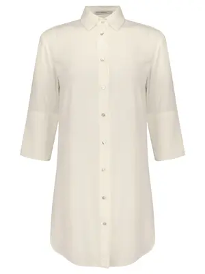 LENNY NIEMEYER Buttoned Shirt Dress - White