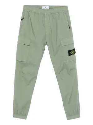 Stone Island Compass Badge Trousers - Green