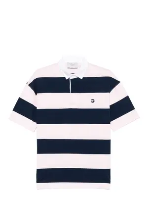 Coperni Striped Polo Shirt - Pink
